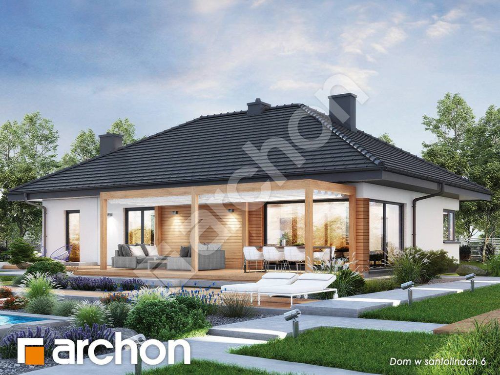 Wymarzony dom z klimatycznym tarasem – trzy projekty